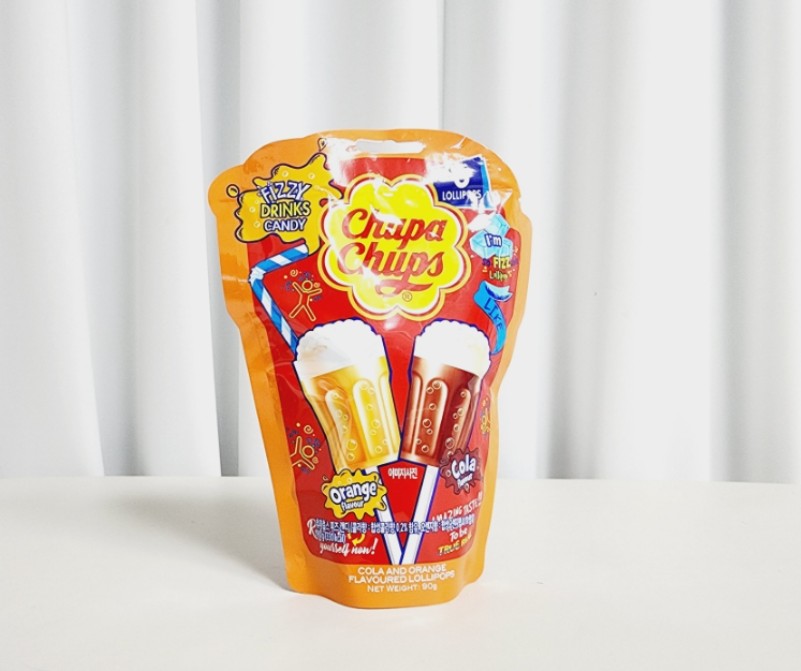 [CHUPA CHUPS] Fizzy DRINKS Candy 90g (15g × 6P) | Shopee Singapore