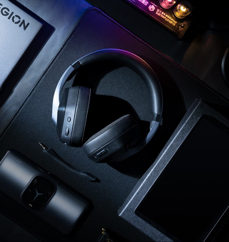 Lenovo LEGION H5 Bluetooth Wireless Over Ear Gaming Ergonomic Headphone ...