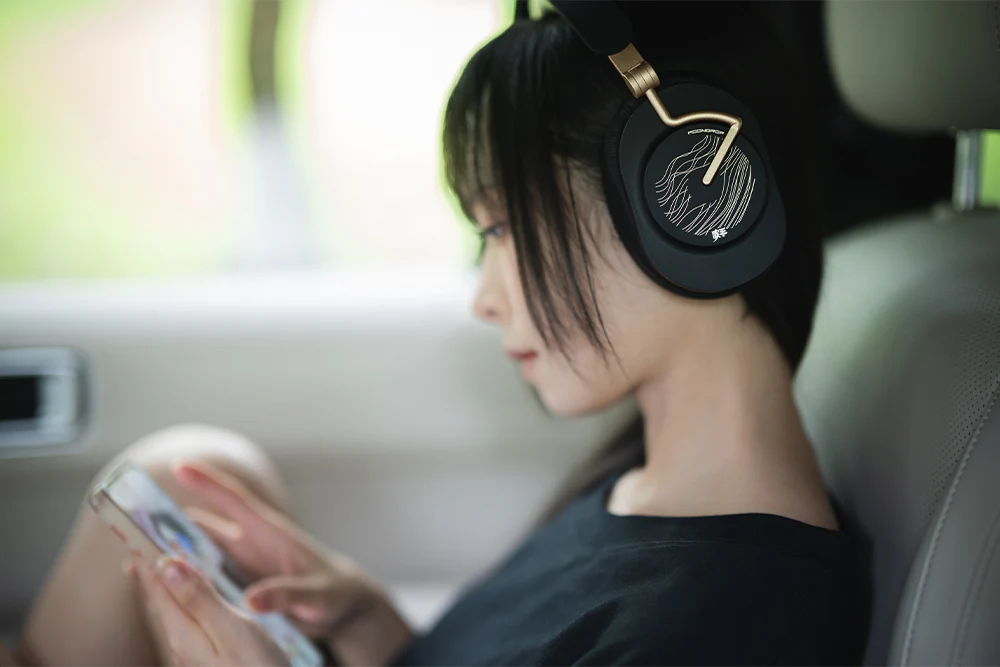 [🎶SG] MOONDROP x SINGER: EDGE 40mm Dynamic Driver Wireless Headphone ...