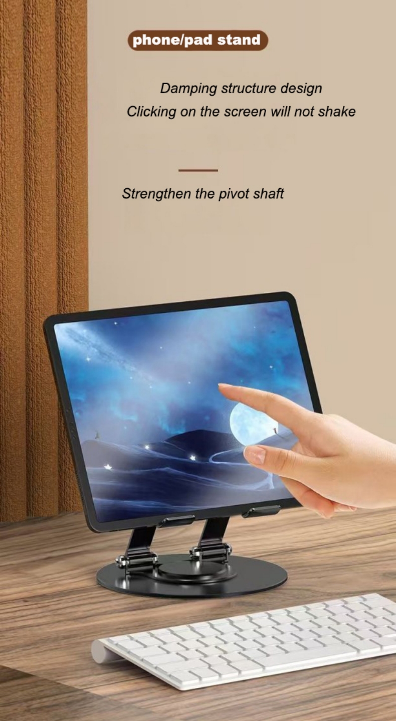 Mobile Phone/pad Stand Holder Desktop Lifter Adjustable Portable ...