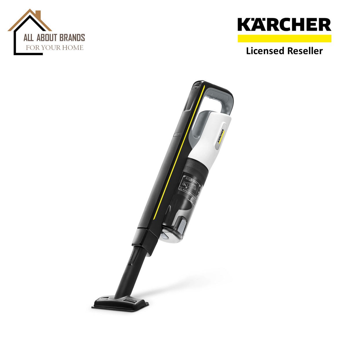 KARCHER VCS 5 Cordless Handheld Vacuum Cleaner with HEPA filter ...