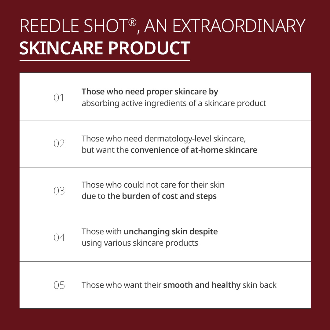 [VT] Red Booster Reedle Shot Slow Aging Care & Skin nourishment ...