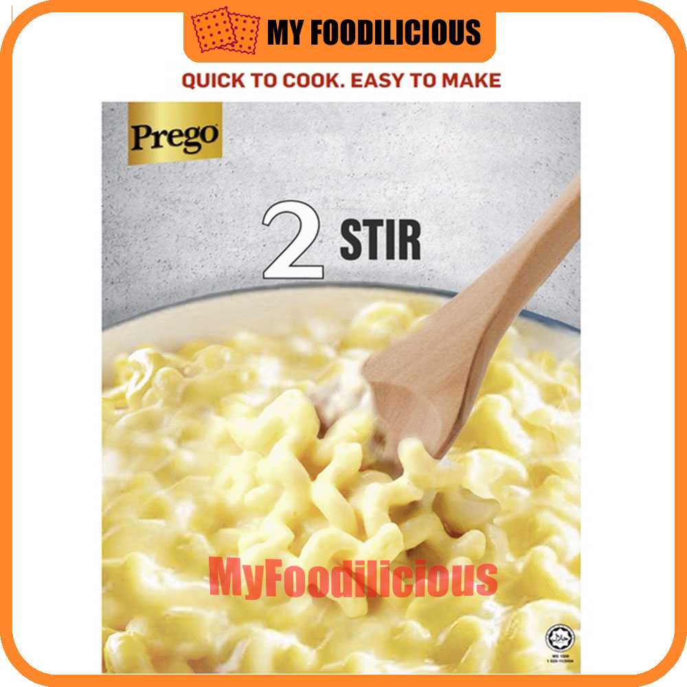 Prego Quick Cook Pasta Mac & Cheese / Spicy Seafood / Mushroom ...