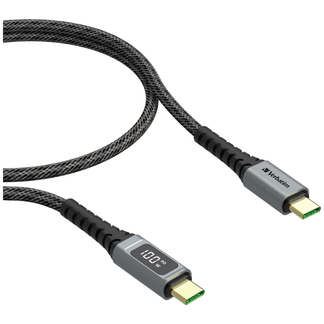 Verbatim PD 100W Type C to Type C Cable (120cm) | Shopee Singapore