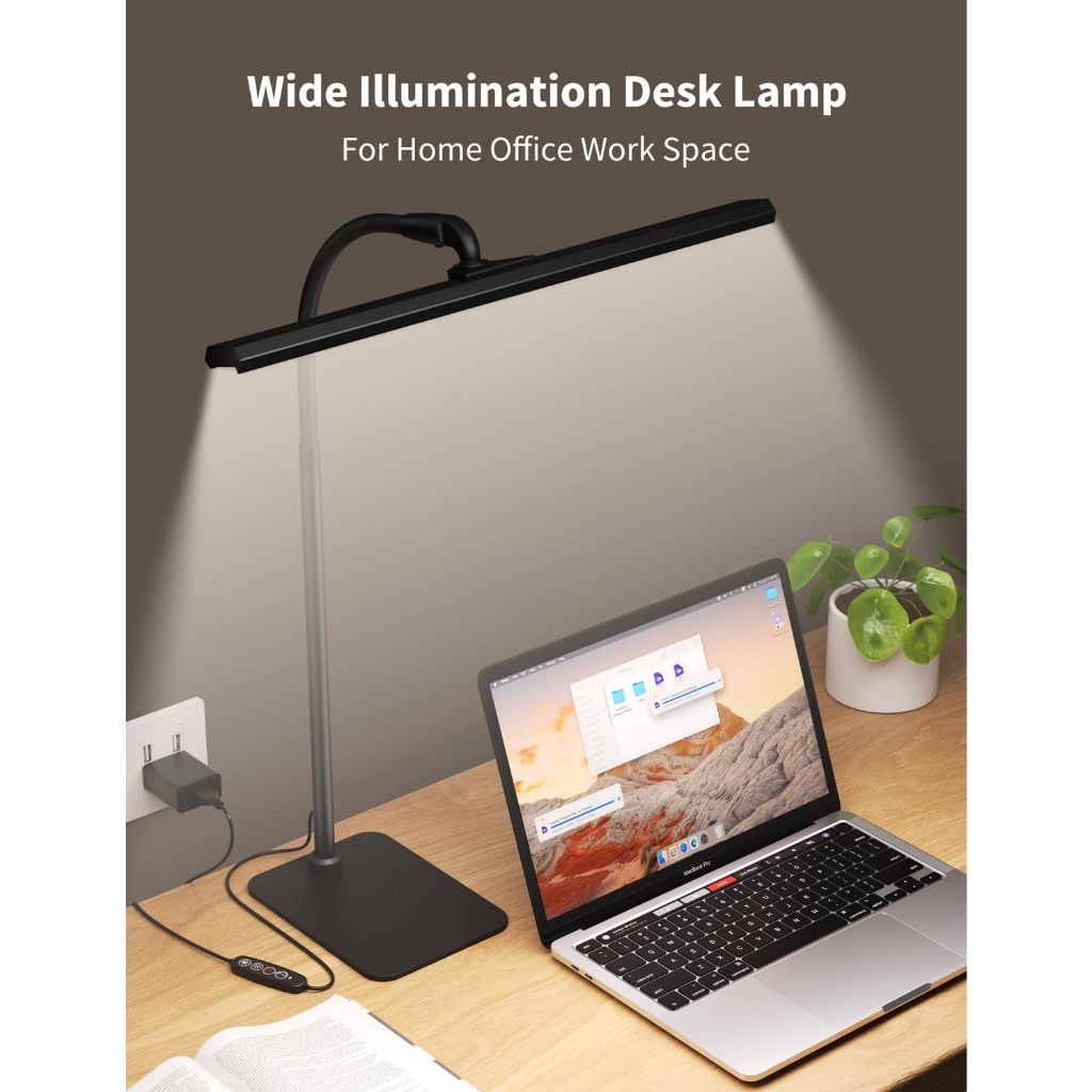 LED GOOSENECK DESK LAMP WITH OFFICE WORK EYE PROTECTION DESK LAMP WITH ...