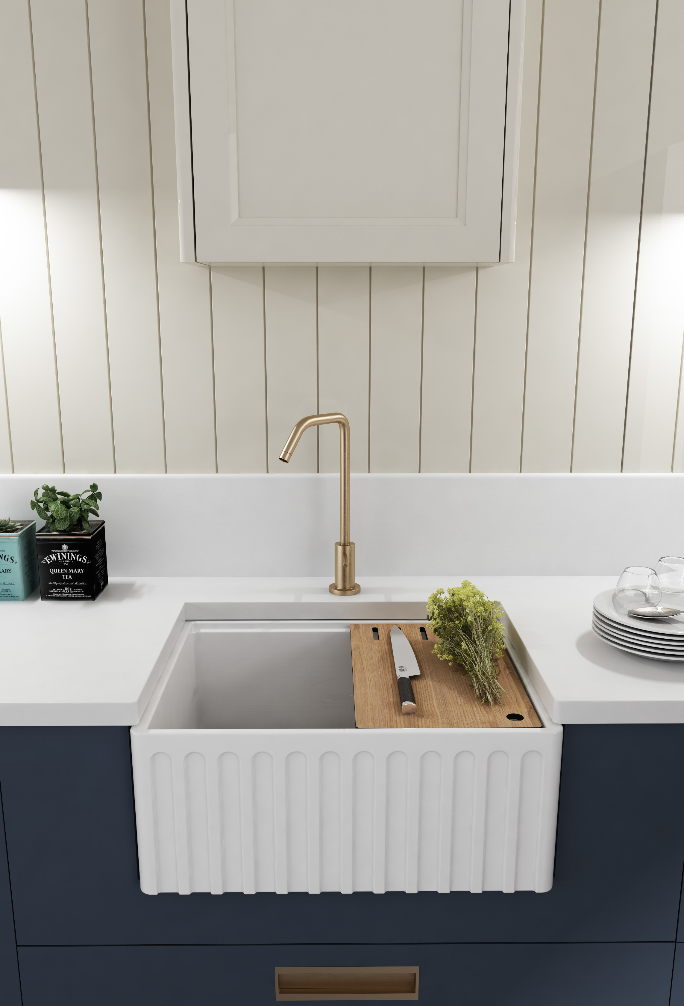 [Made in Turkey] PAMA Fine Fireclay Farmhouse Ceramic Porcelain Kitchen ...