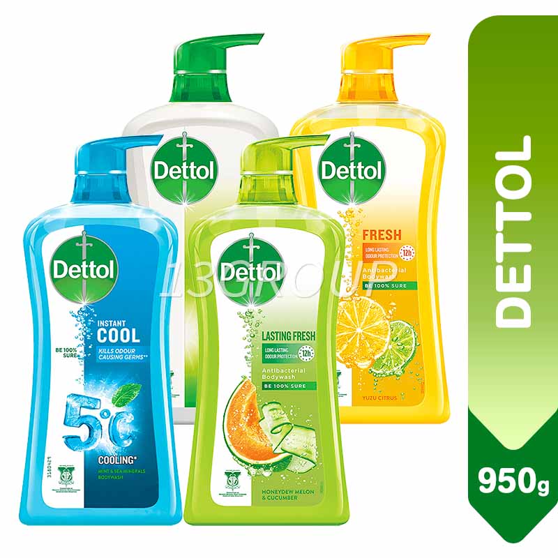 Dettol Anti-Bacterial Body Wash, 950g | Shopee Singapore