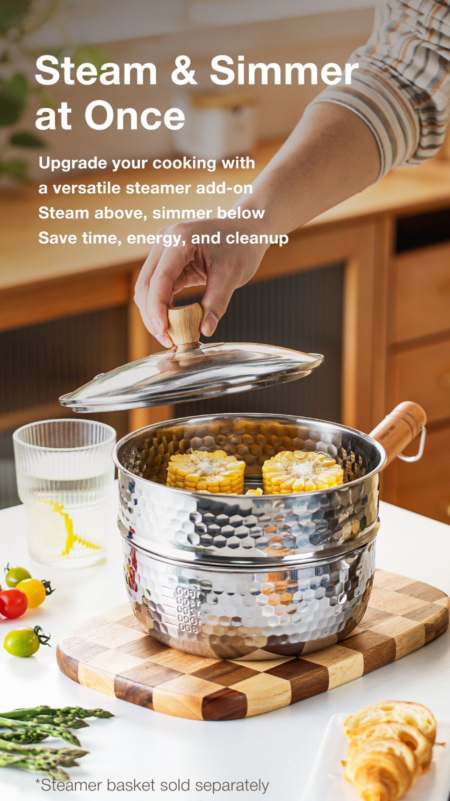 🎄Christmas Gift🎄KANDA Yukihira Pot Saucepan With Lid 18CM 雪平锅 Milk Pot Small Pan 443 Stainless ...