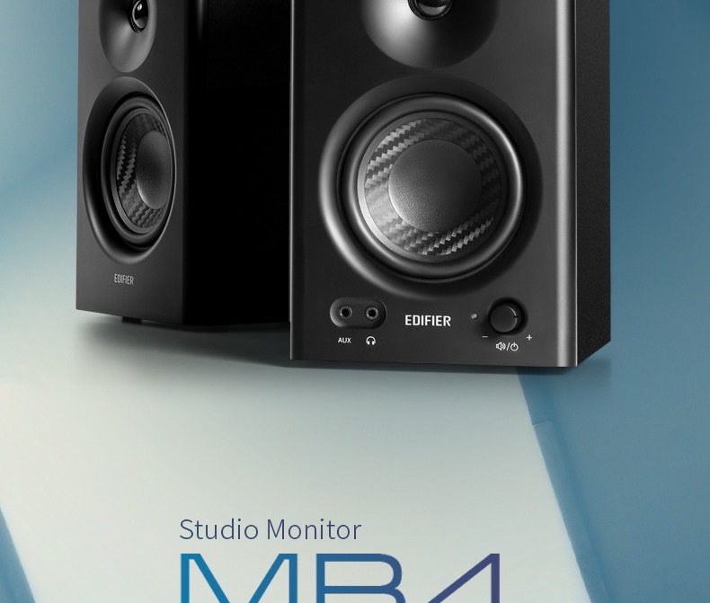 Edifier MR4 Powered Studio Monitor Speakers 42 Watts | Shopee Singapore