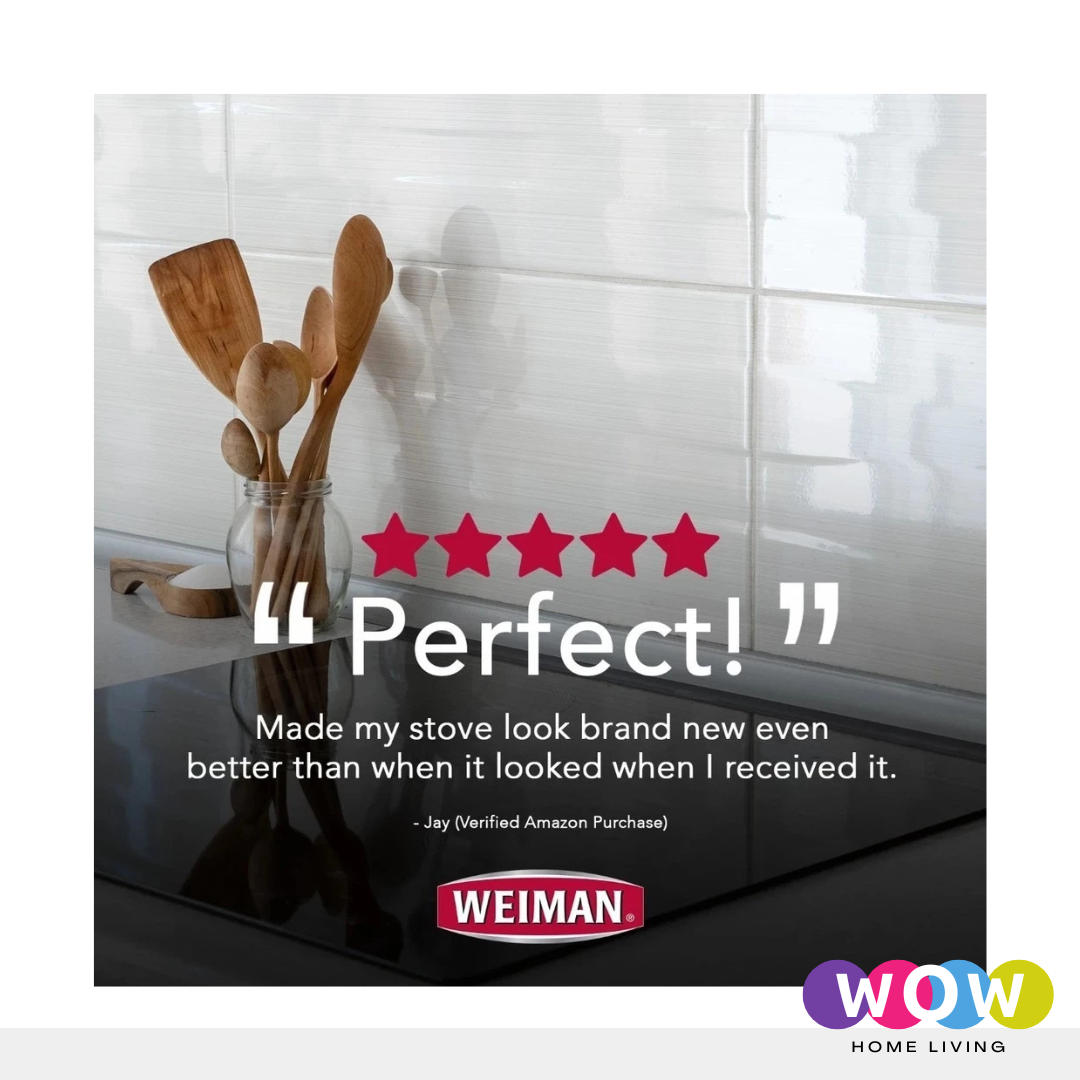 Weiman Glass Cook Top Heavy Duty Cleaner & Polish 283g (10oz) | Shopee ...