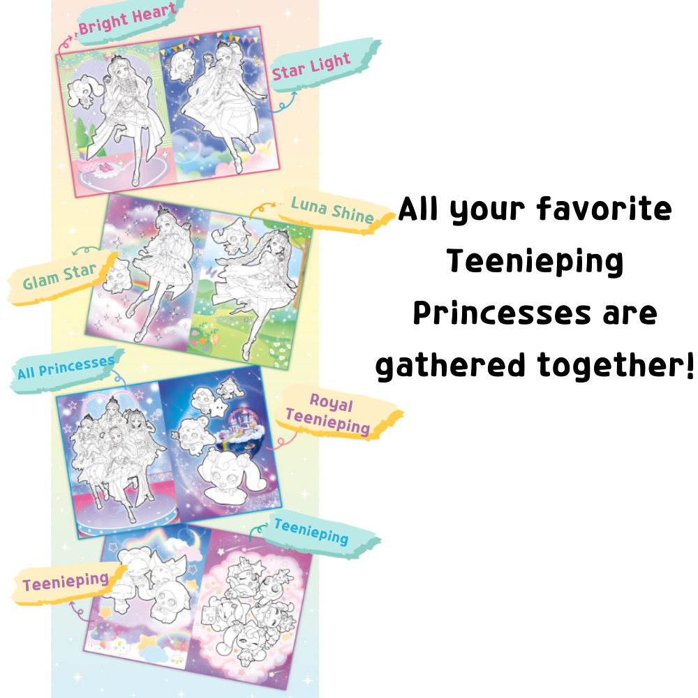 Season 5 Shooting Star Catch Teenieping Coloring Book Teenieping ...