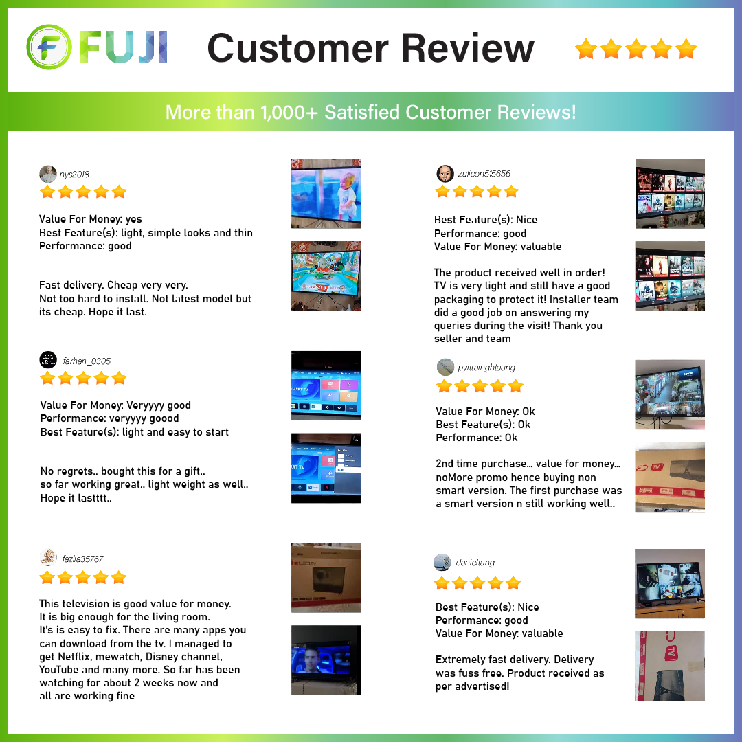 Brand New Fuji Android Smart TV | Z55 | 55 Inch FHD | Slim Design ...