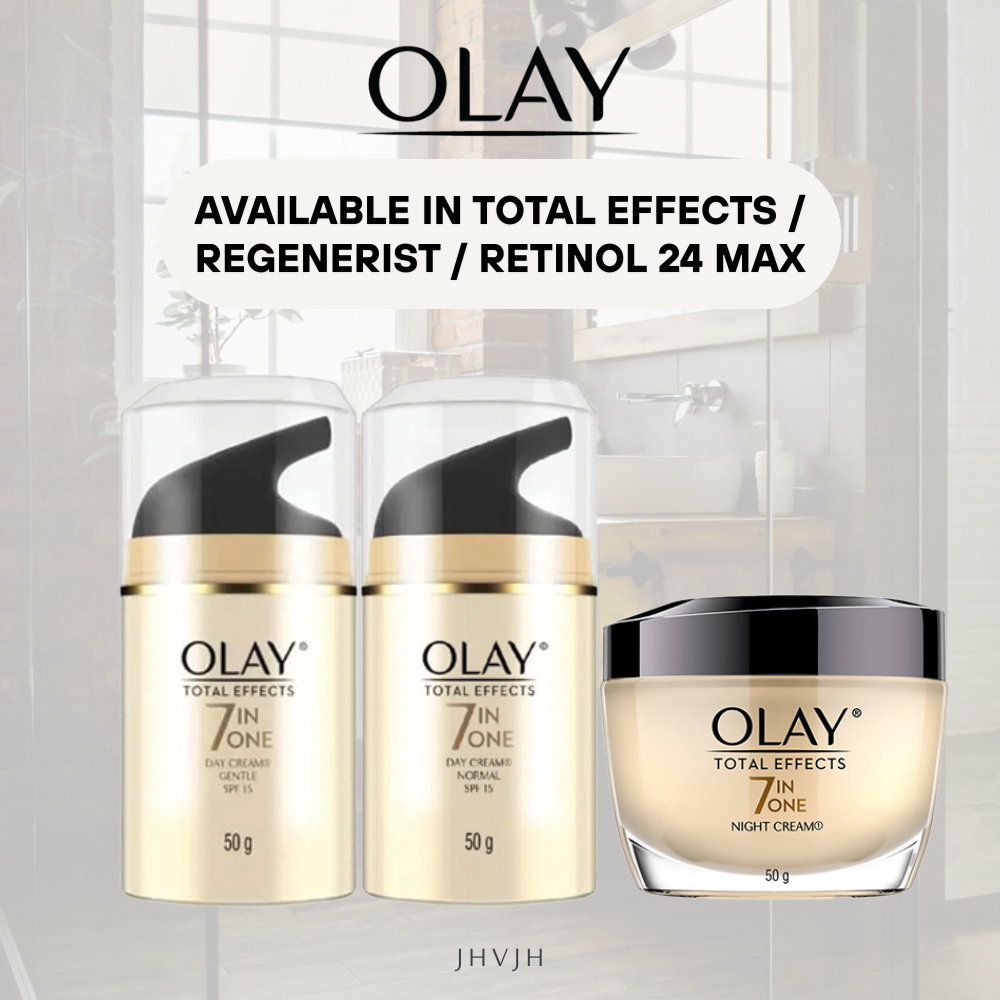 OLAY FACIAL CREAM AVAIL IN TOTAL EFFECTS / REGENERIST / RETINOL 24 MAX ...