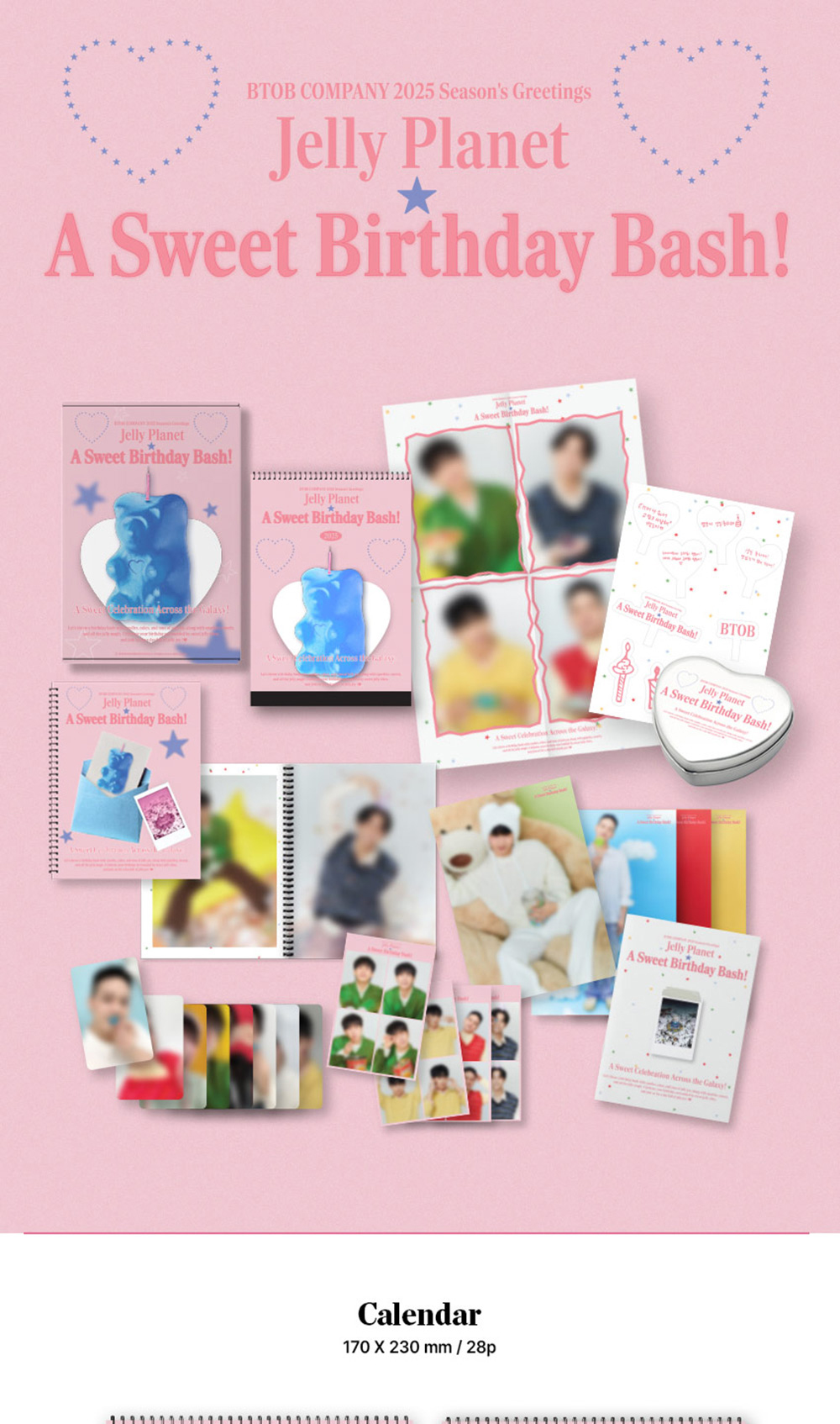 [POB] BTOB [A Sweet Birthday Bash!] 2025 SEASON'S GREETINGS (30th Dec ...