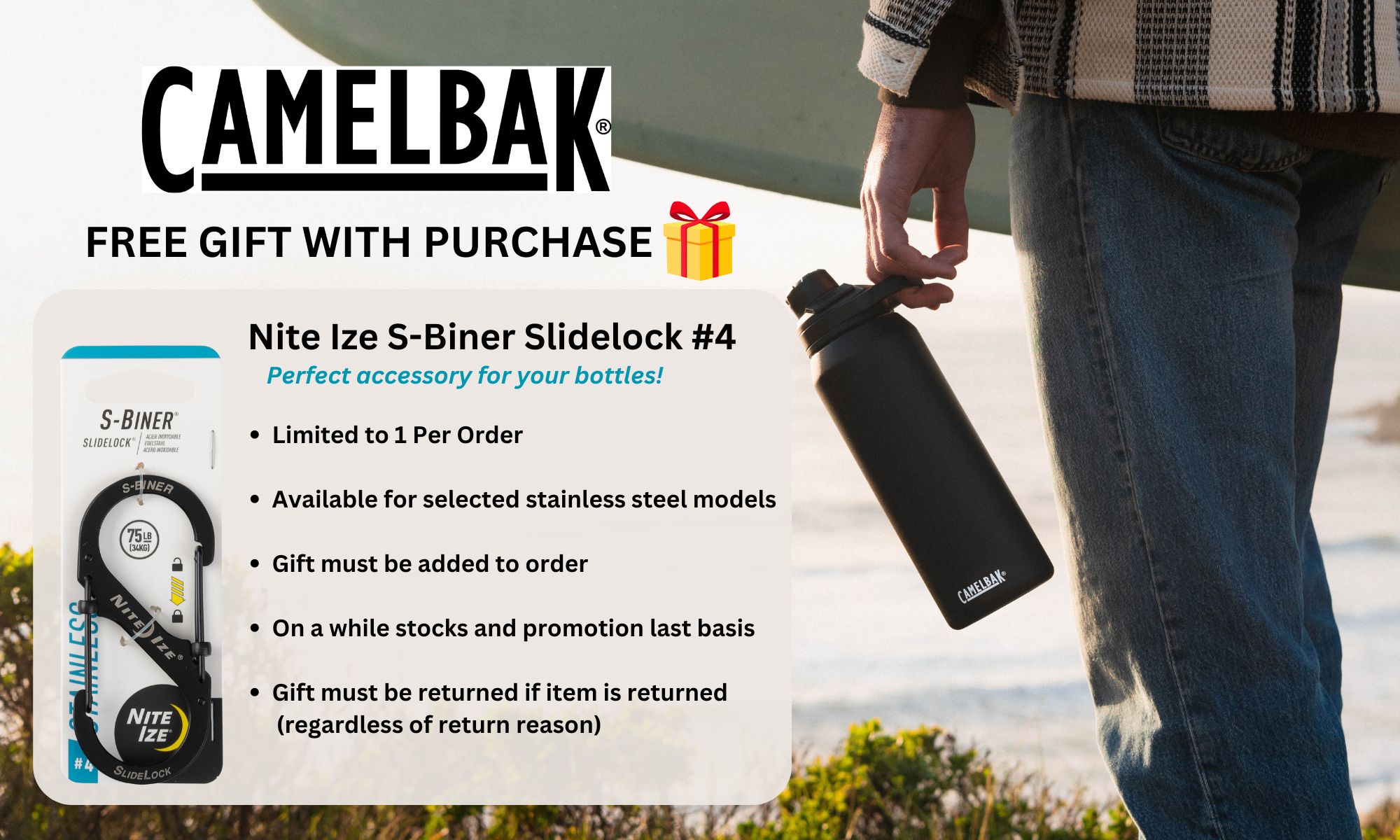 CamelBak Fit Cap 25oz Insulated Stainless Steel Water Bottle with ...