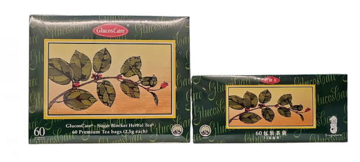 Glucoscare Sugar Blocker Herbal Tea (60pcs) | Shopee Singapore