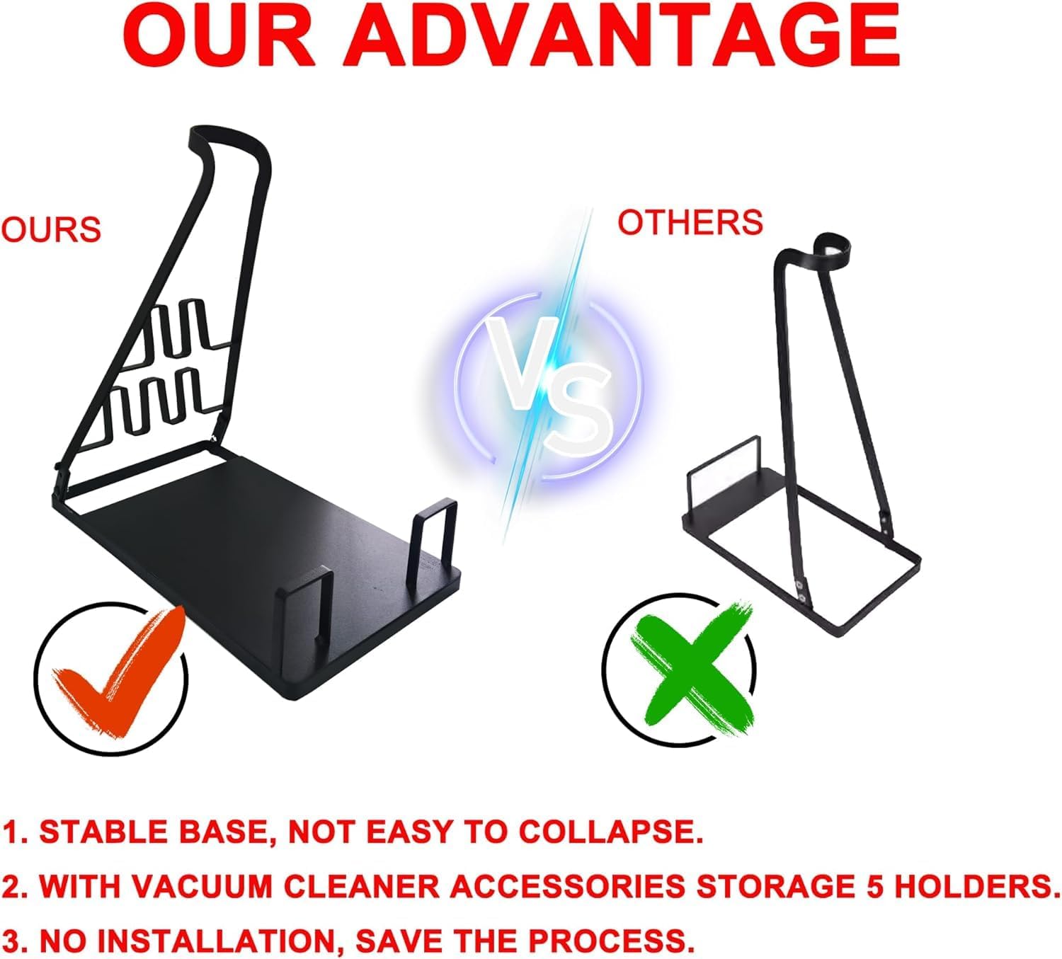 Vacuum Cleaner Stand Vacuum Rack Vacuum Stand Vacuum Holder | Shopee ...