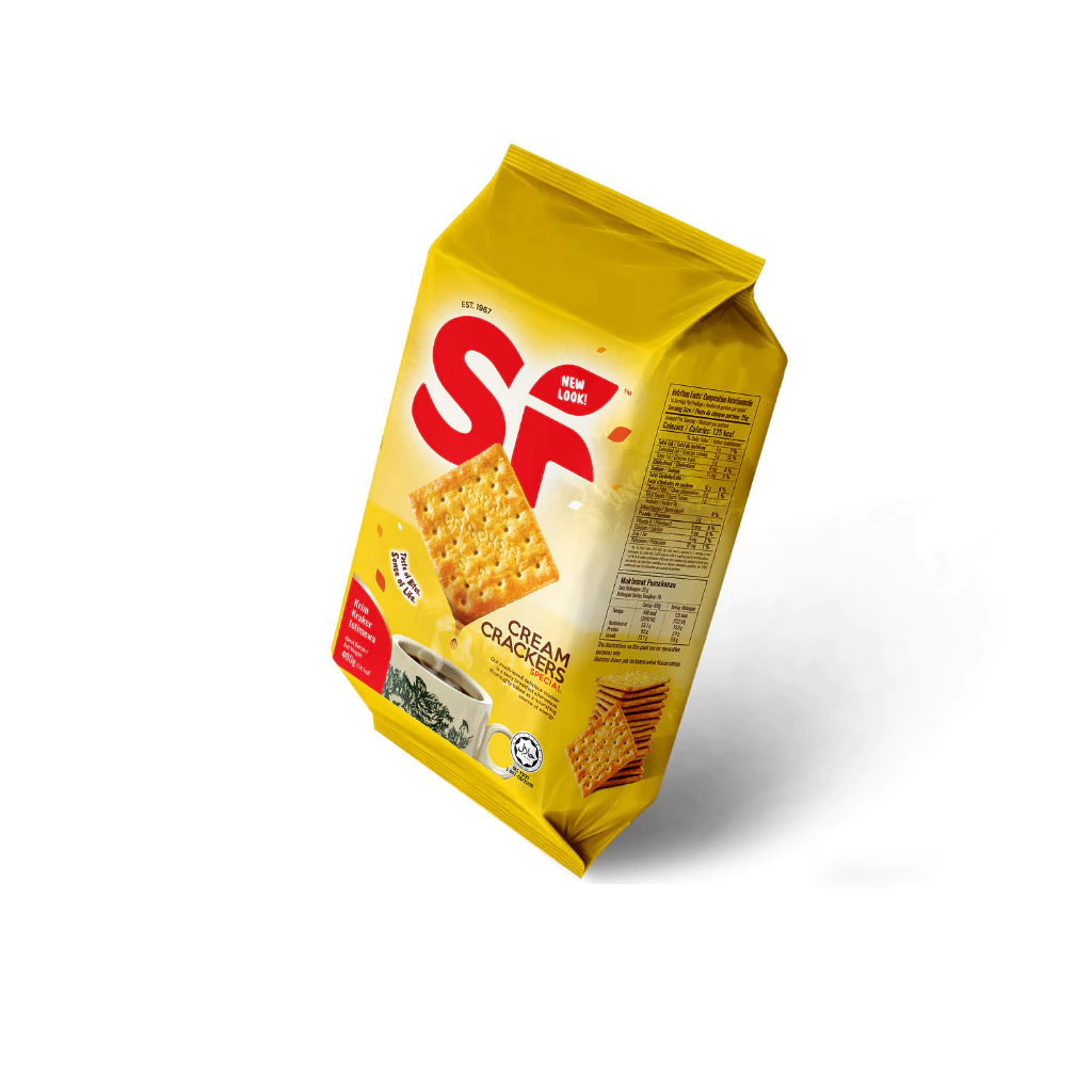 (900G) SF Assorted Biscuit Cream Cracker Special Mefar Lemon Mefar Corn ...