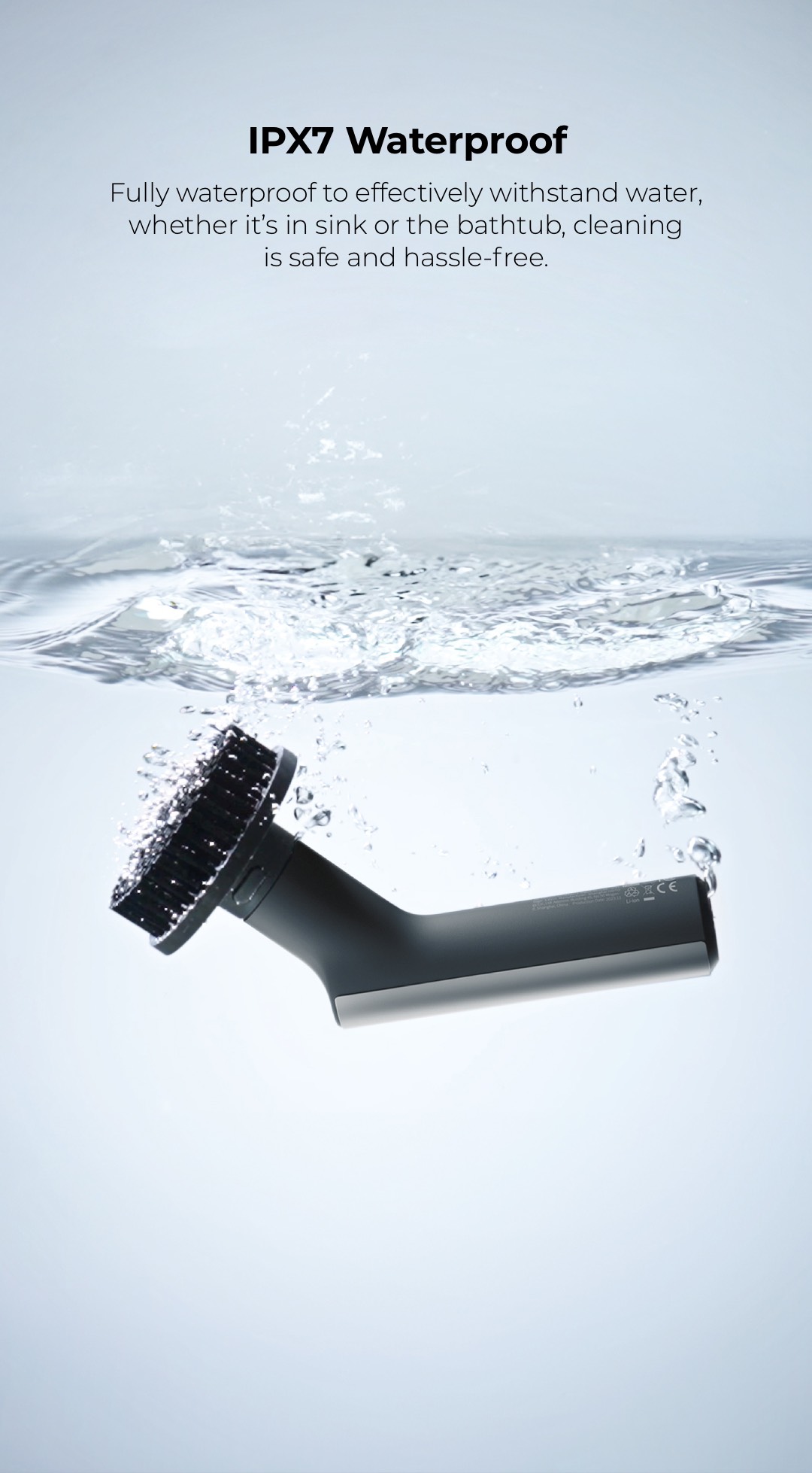HOTO Multi-Brush Electric Spin Scrubber - Dual Speed, Multi Brushes ...