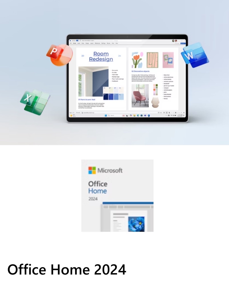 Original Office Home 2024 | One-time purchase for 1 PC or Mac | Word ...