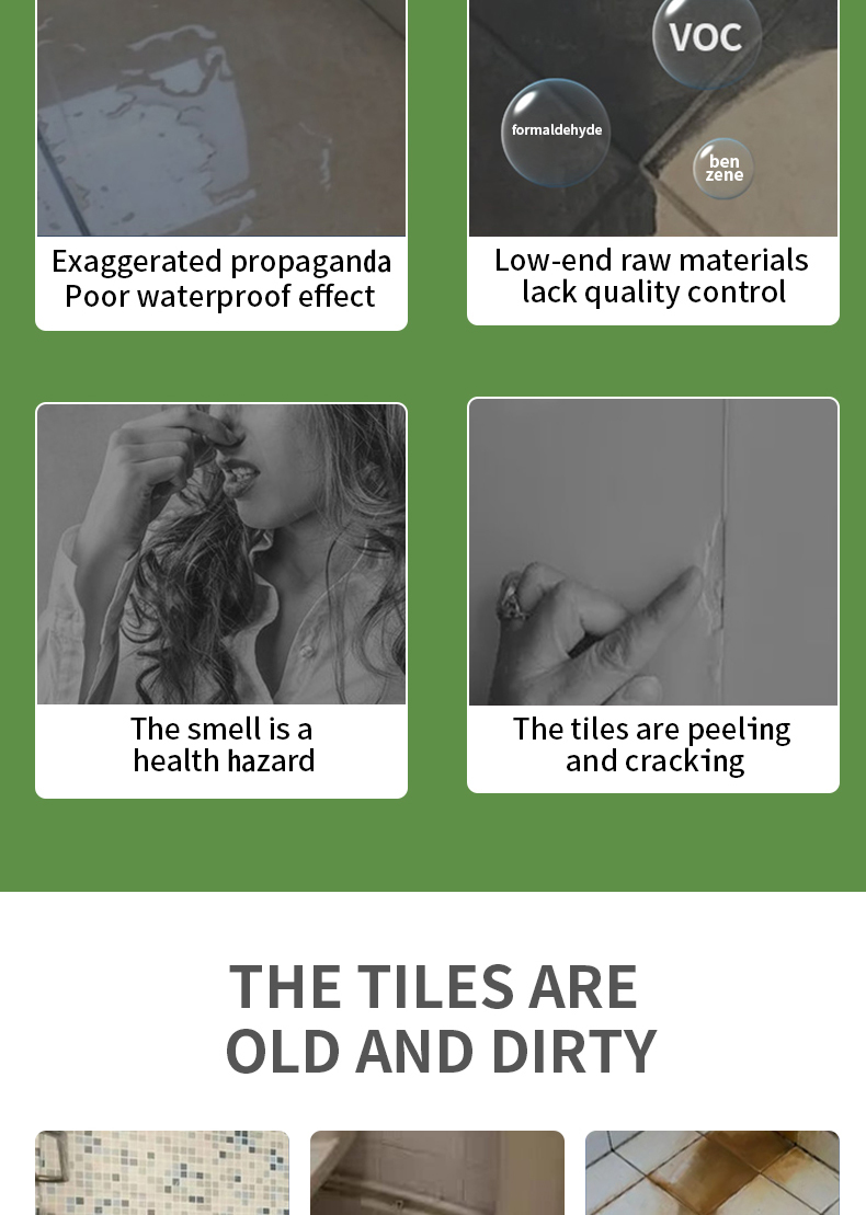 【sg stock】Tile Repair Waterproof Tile Paint Heavy Duty Epoxy Floor ...