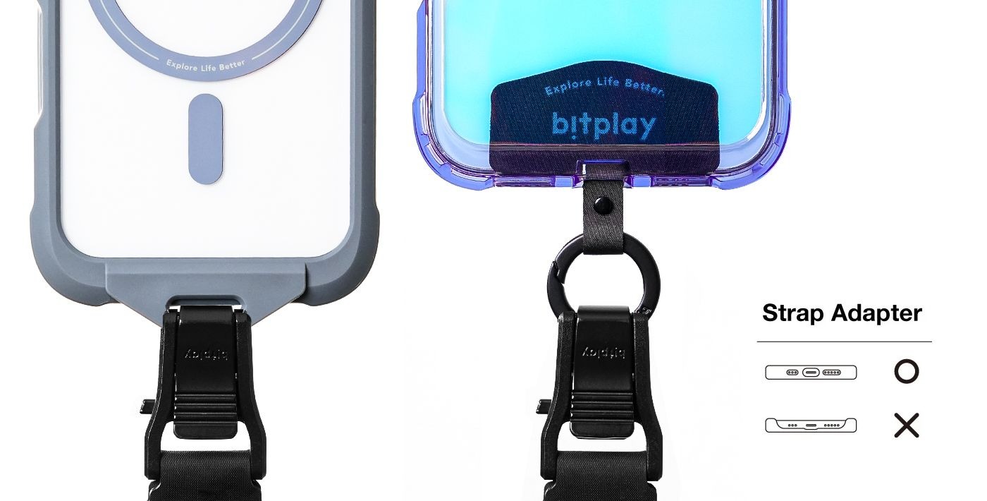 Bitplay Strap Multi-Use Adventure Phone Strap V3 Adjustable Versatile Phone Lanyard for Phone ...