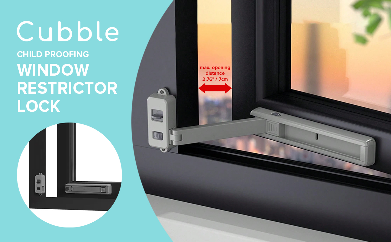 Cubble Window Restrictor / Door Stopper / Cabinet Lock Child Proofing ...