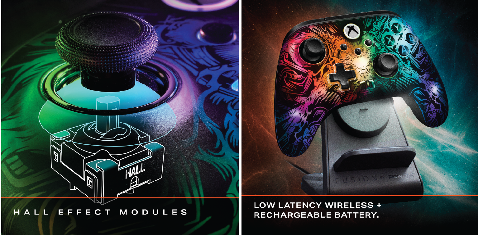 PowerA FUSION Pro Wireless Controller with Lumectra for Xbox Series X|S ...