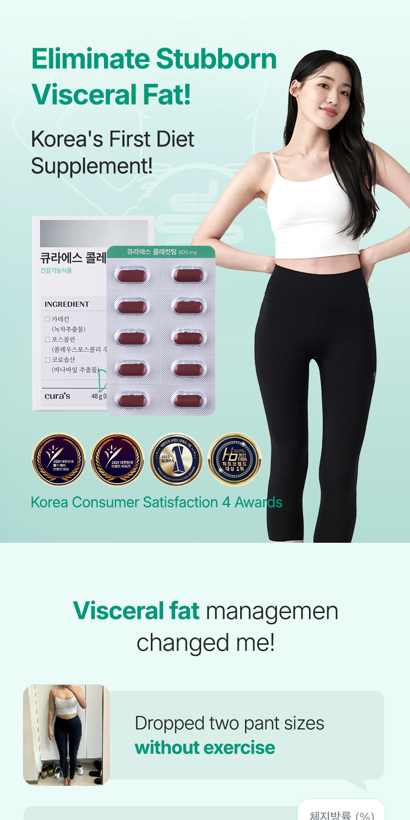 [CURA-S] Fat decomposition Chole-cutting(800mg*60tablet) | Shopee Singapore