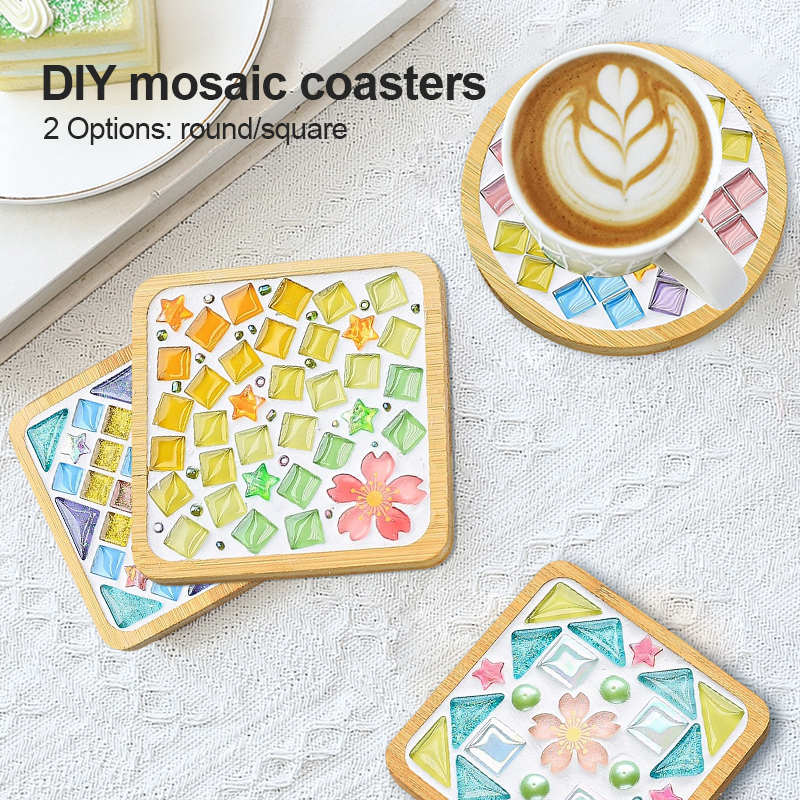 【SG Seller 】DIY Make your own Mosaic Coaster / DIY Mosaic Coaster ...