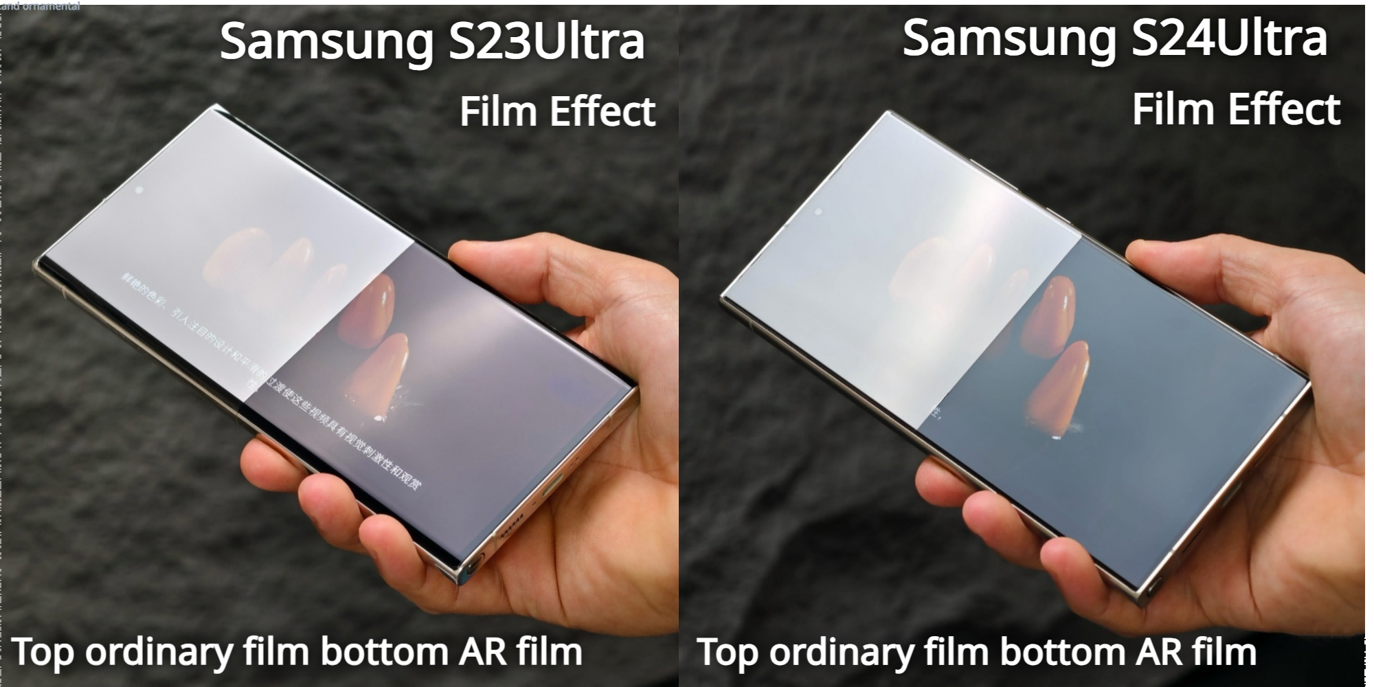 BLUE LION Samsung s25 ultra Anti-Reflection Screen Protectors for S24 ...