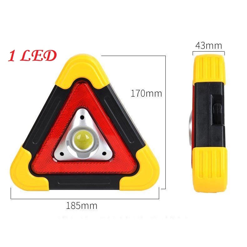 [SG Stock] Vehicle Breakdown Sign Triangle Warning Lights Car COB LED ...