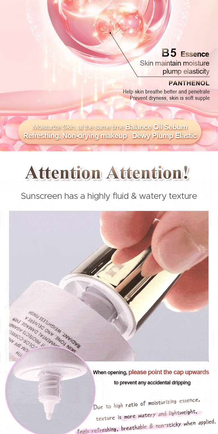 TRUU Aqua Gel Color Correcting Sunscreen SPF50+★★★ 50ML Color ...