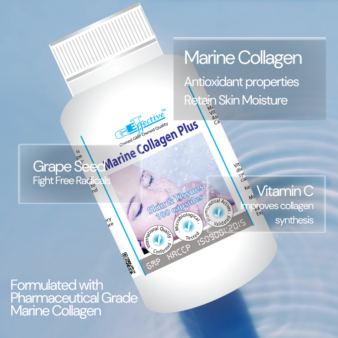 GET Effective Marine Collagen Plus - Retains Skin Moisture / Strengthen ...