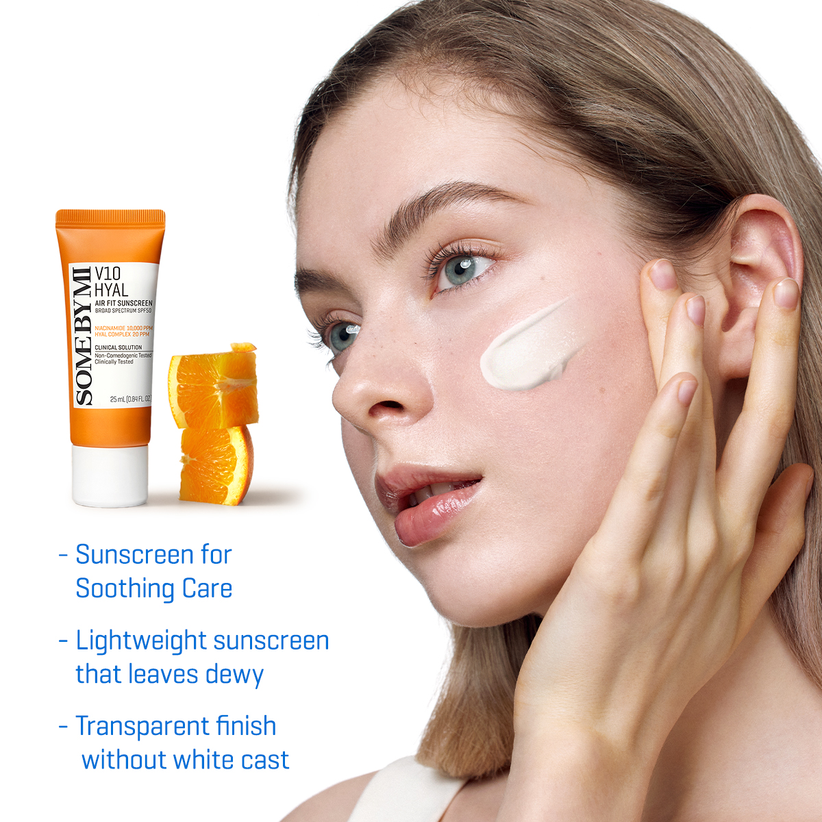 [SOMEBYMI] V10 Hyal Air Fit Sunscreen 25ml Broad Spectrum SPF50 ...
