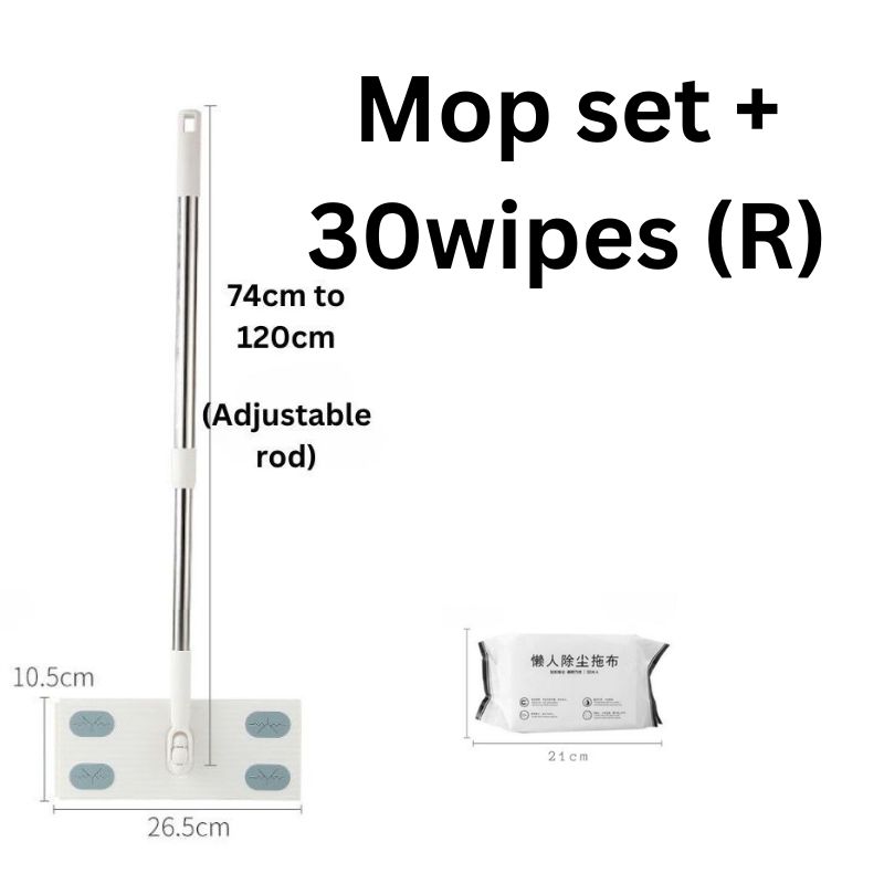 360 DEGREE FLOOR WIPER MOP ,Anti - Static magic cleaning Wiper, lazy ...