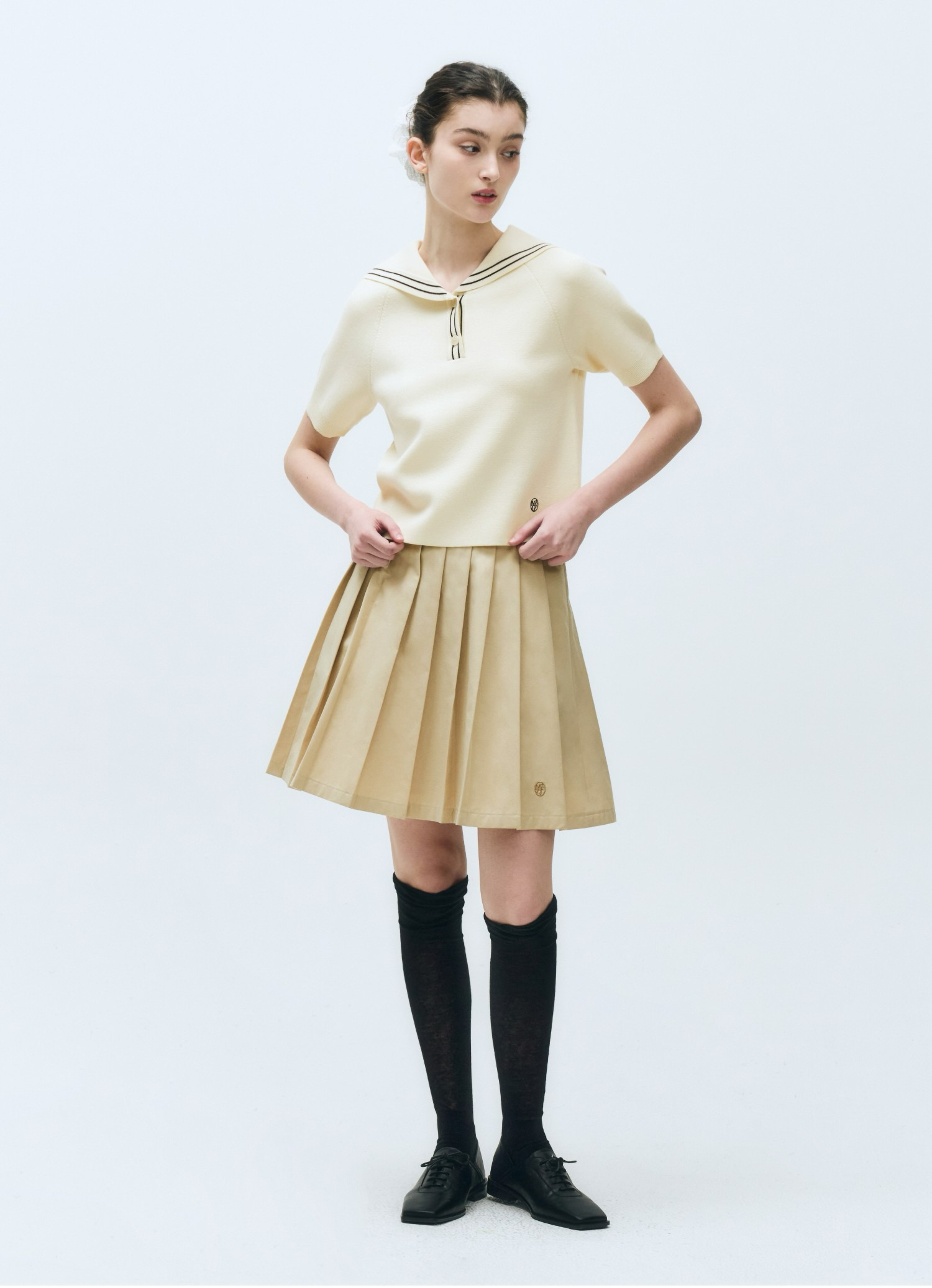 [Celebrity's PICK] MARITHE FRANCOIS GIRBAUD W Short Pleats Skirt - 2 ...