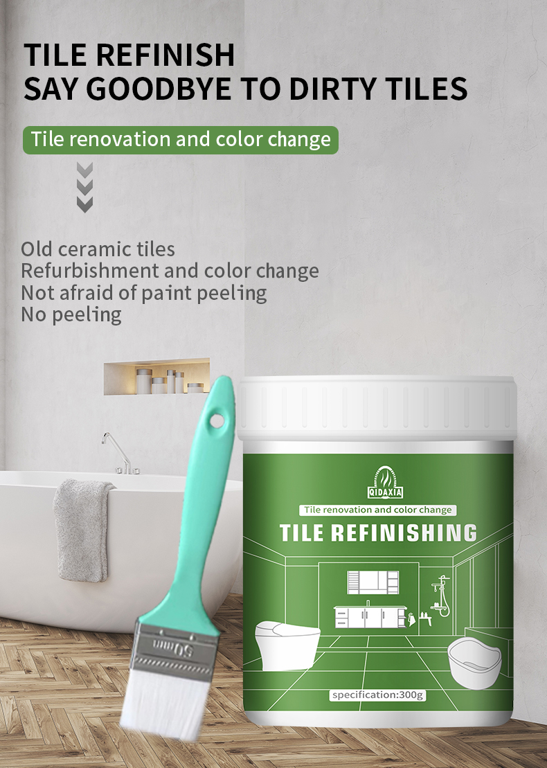 【sg stock】Tile Repair Waterproof Tile Paint Heavy Duty Epoxy Floor ...