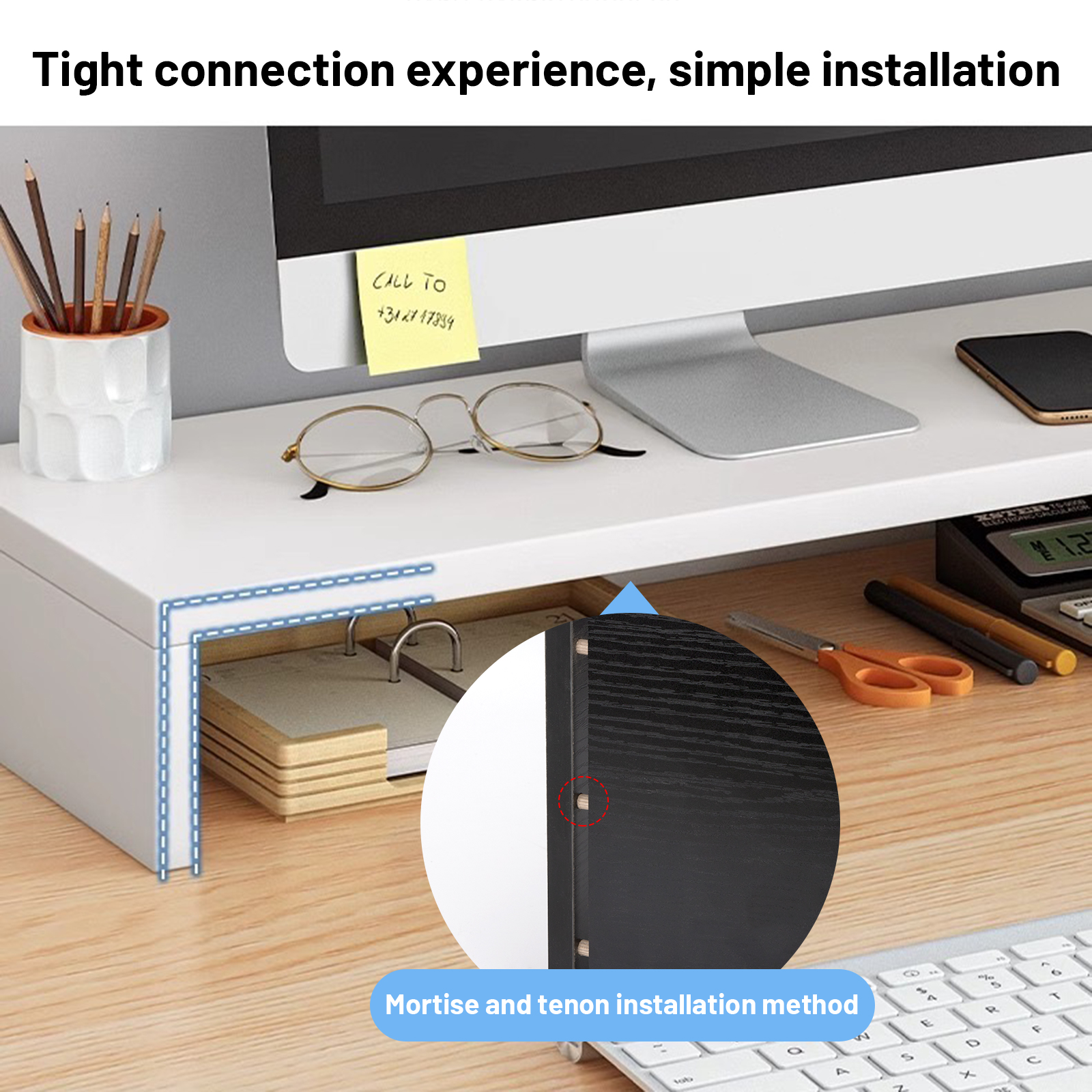 [ SG Ready Stock] Monitor Stand Wooden Laptop Stand Computer Monitor ...