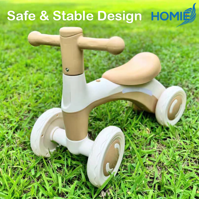 HOMIE 1-3 years Children Glide Balance Bike/Pedless Scooter/Four Wheel ...