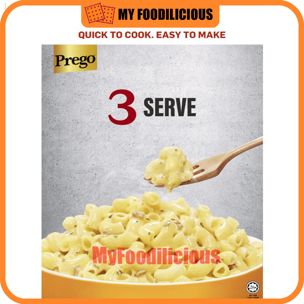 Prego Quick Cook Pasta Mac & Cheese / Spicy Seafood / Mushroom ...