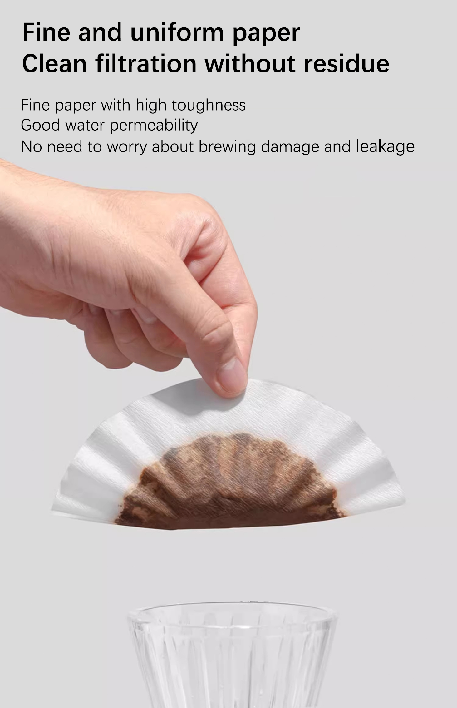 Timemore Filter Paper B75 Hand Coffee Pot Filter Paper Jinlong Cup Drip ...