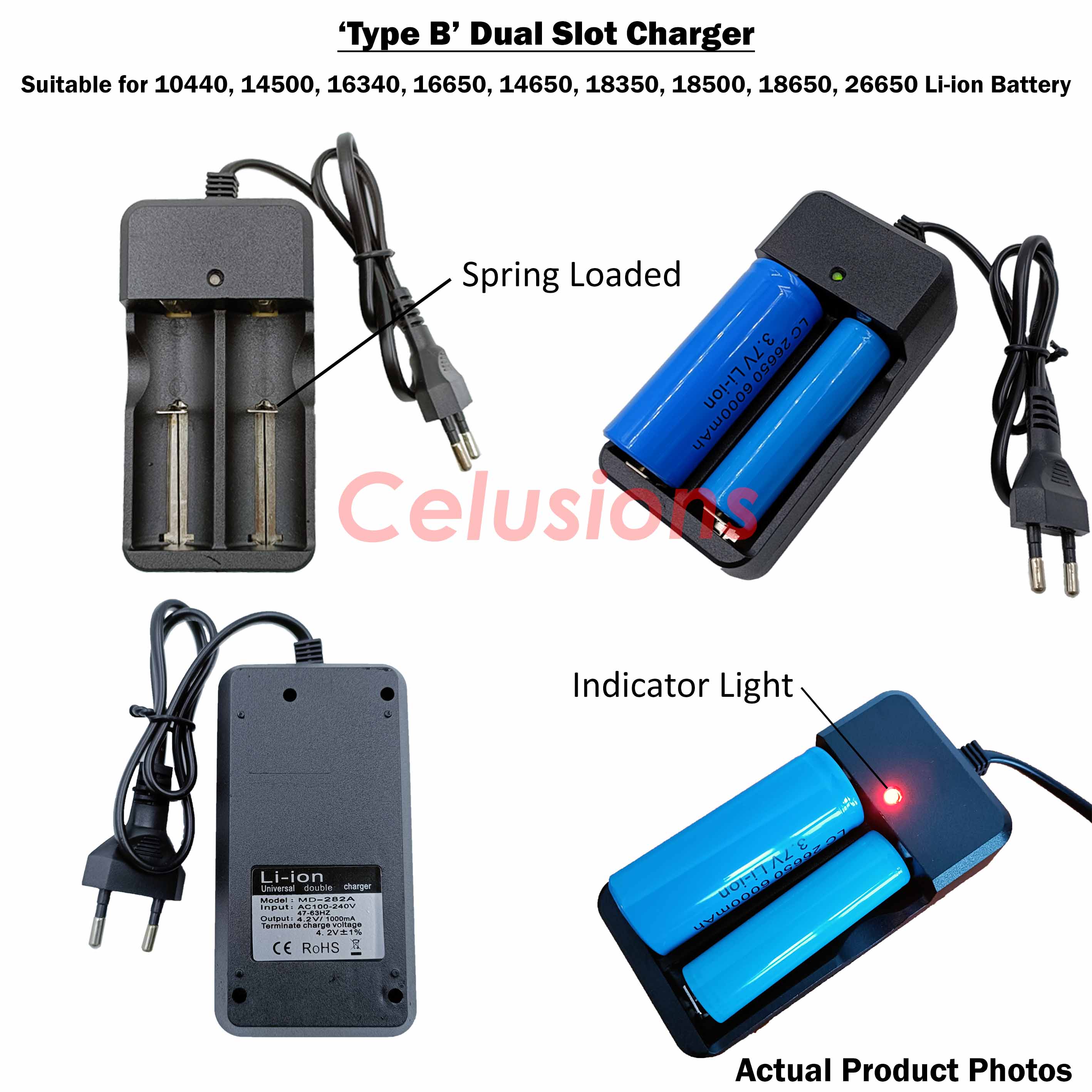 【SG Seller】 ️Rechargeable Lithium Li-ion Battery ️ 26650/18650/14500 ...