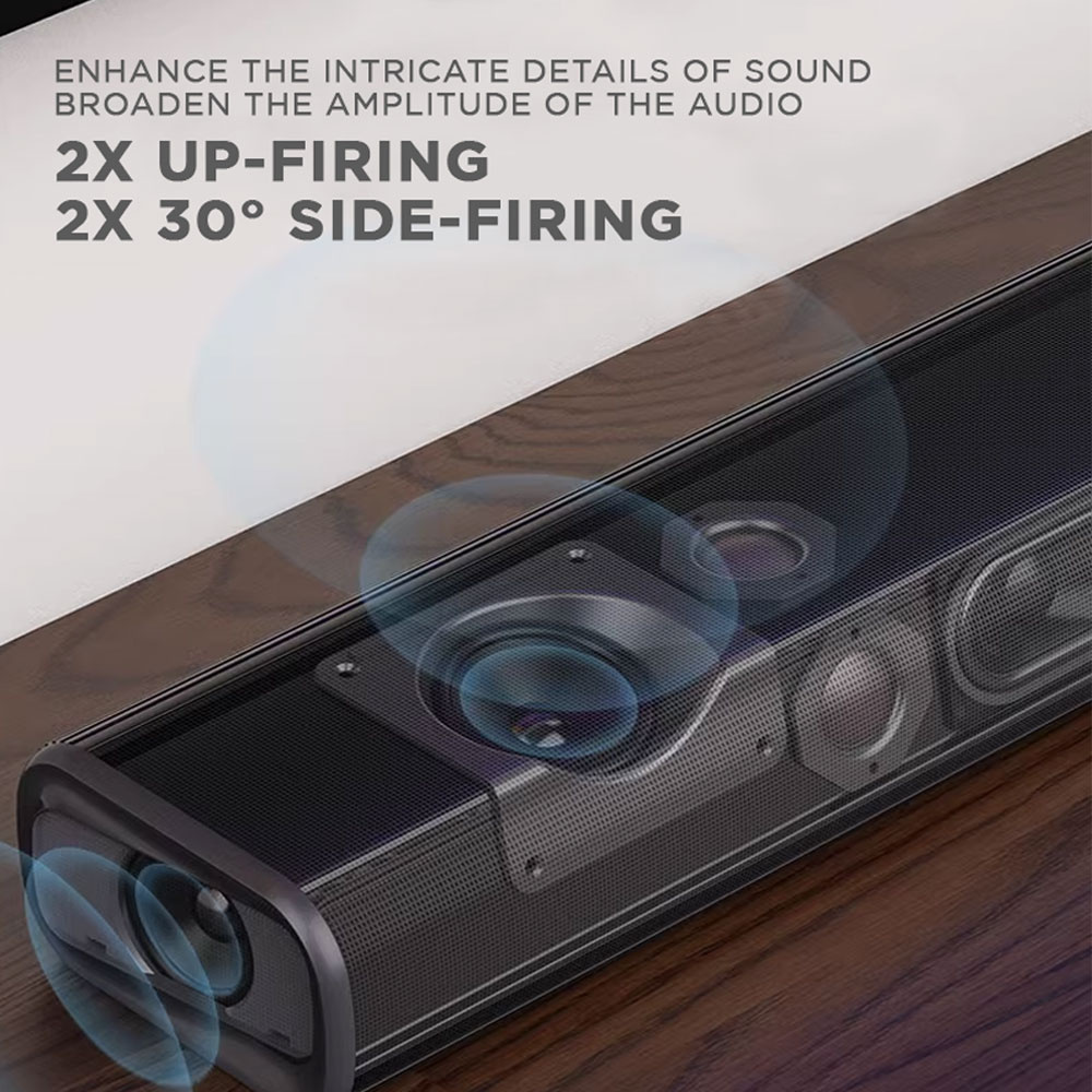 SonicGear StudioBar 3000 5.1.2 Dolby Atmos Wireless Bluetooth Soundbar ...