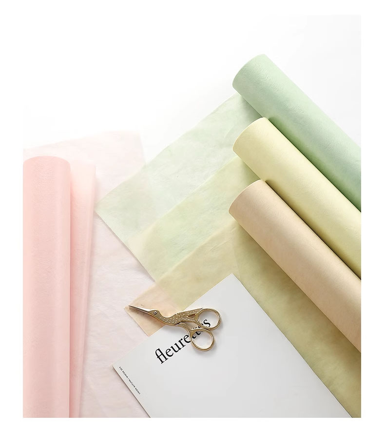 Korean Milk Cotton Wrapping Paper Bouquet Wrapping Paper Tissue Paper ...