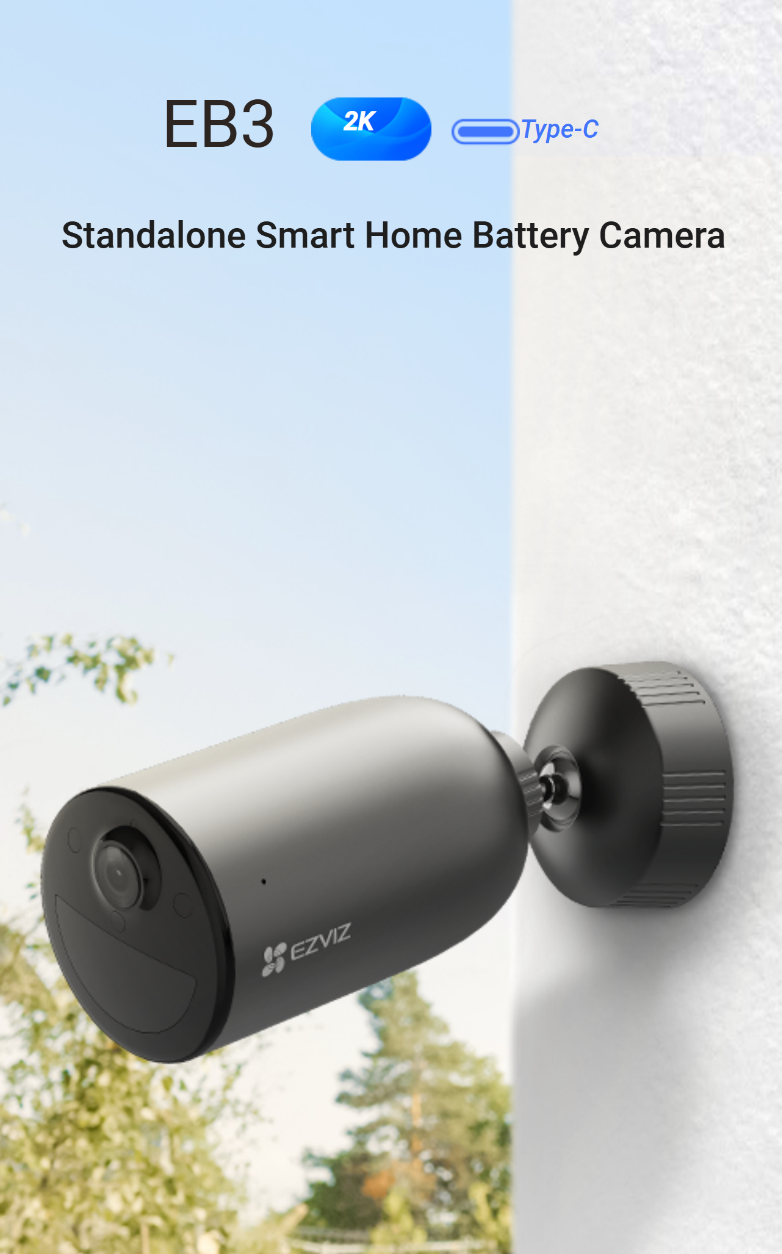 EZVIZ EB3 Standalone Smart Home Battery Camera | Shopee Singapore