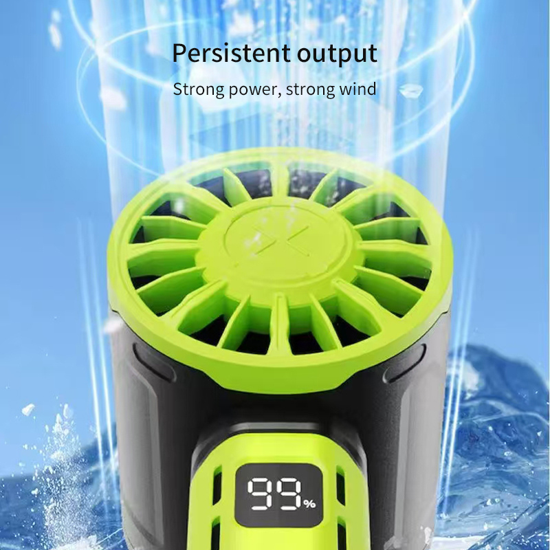 Gadget MIX Diginut CL-38 Handheld Turbo Fan/ LED Digital Power Display ...