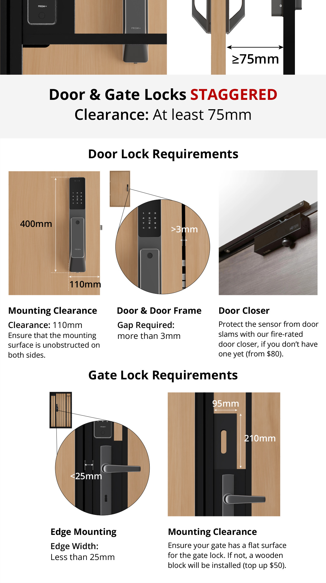 [HDB Sync Bundle] PRISM+ Sentinel & Sentry Bundles | Smart Door & Gate ...