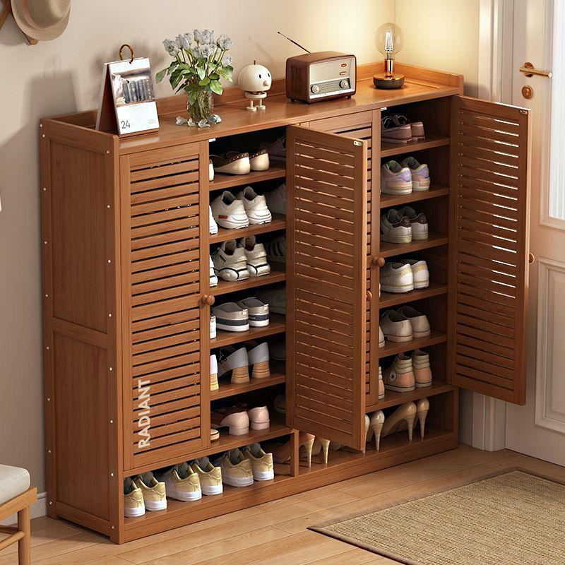 ⚡RADIANT Super durable Louver Door Shoe Cabinet Breathable Anti-Mold ...