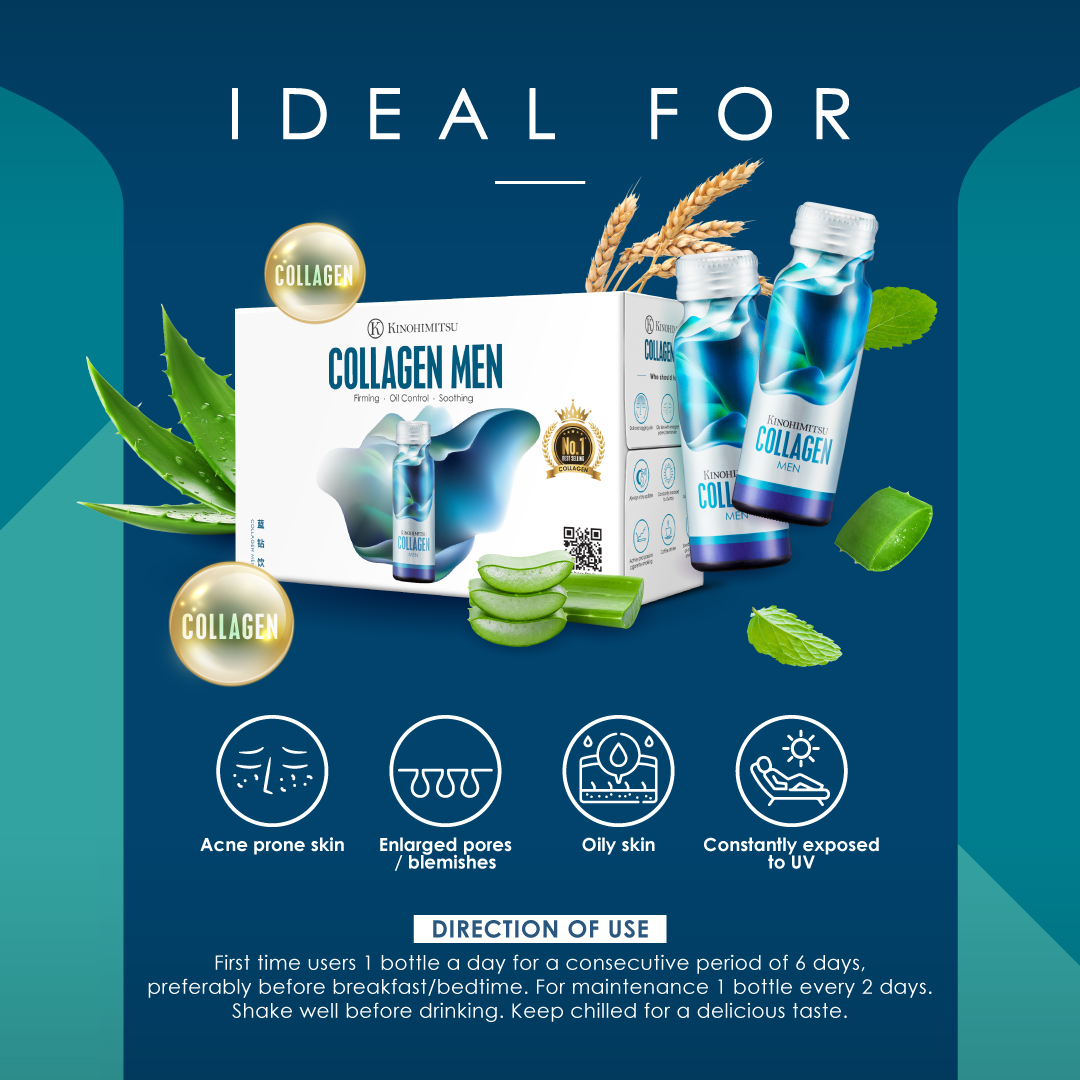 [12.12 Exclusive Buy 90 Free 4] Kinohimitsu Collagen Diamond/Nite/Men ...